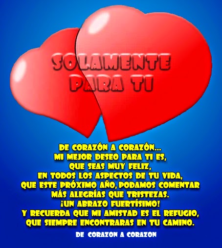 DE CORAZON A CORAZON: LLENEMOS DE PAZ Y AMOR NUESTRO MUNDO