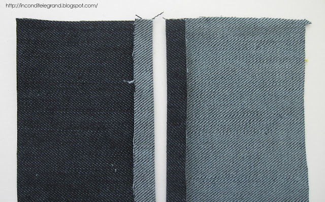 Lockstitch and Two Smoking Needles: Tutorial - Flat-felled seam