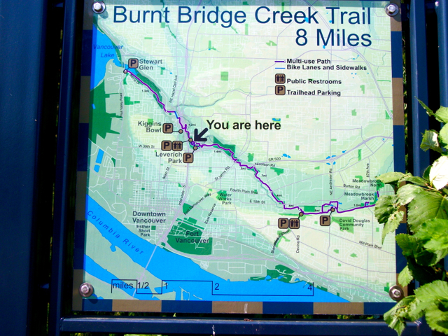 Chuck's Adventures: Biking Vancouver, Washington's Burnt Bridge Creek Trail