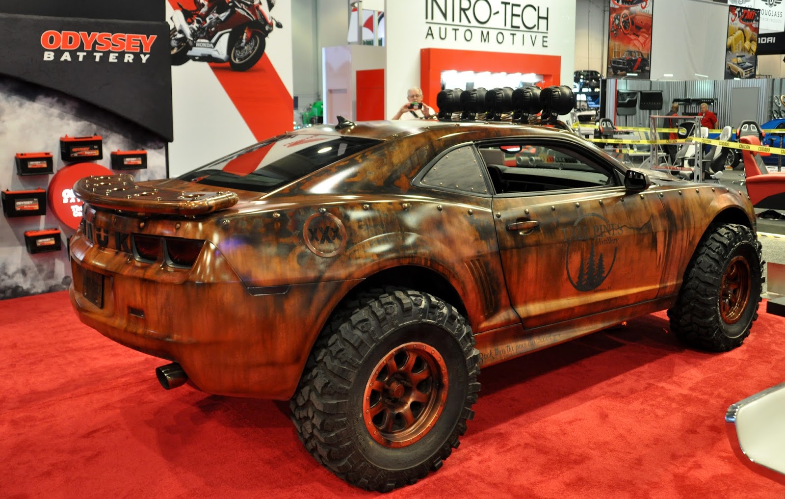 Just A Car Guy: Tall Pines Distillery had this Camaro vinyl wrapped for ...