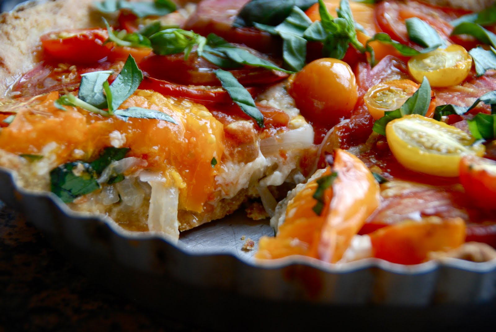 Heirloom Tomato Pie