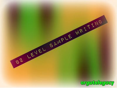 B2 Sample Writing 10 (Letter - Living with Grandparents)