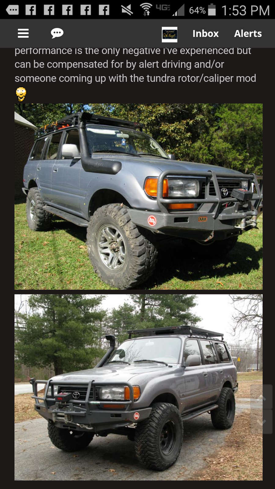 Project FJ4door: 80 series with 37 inch tires