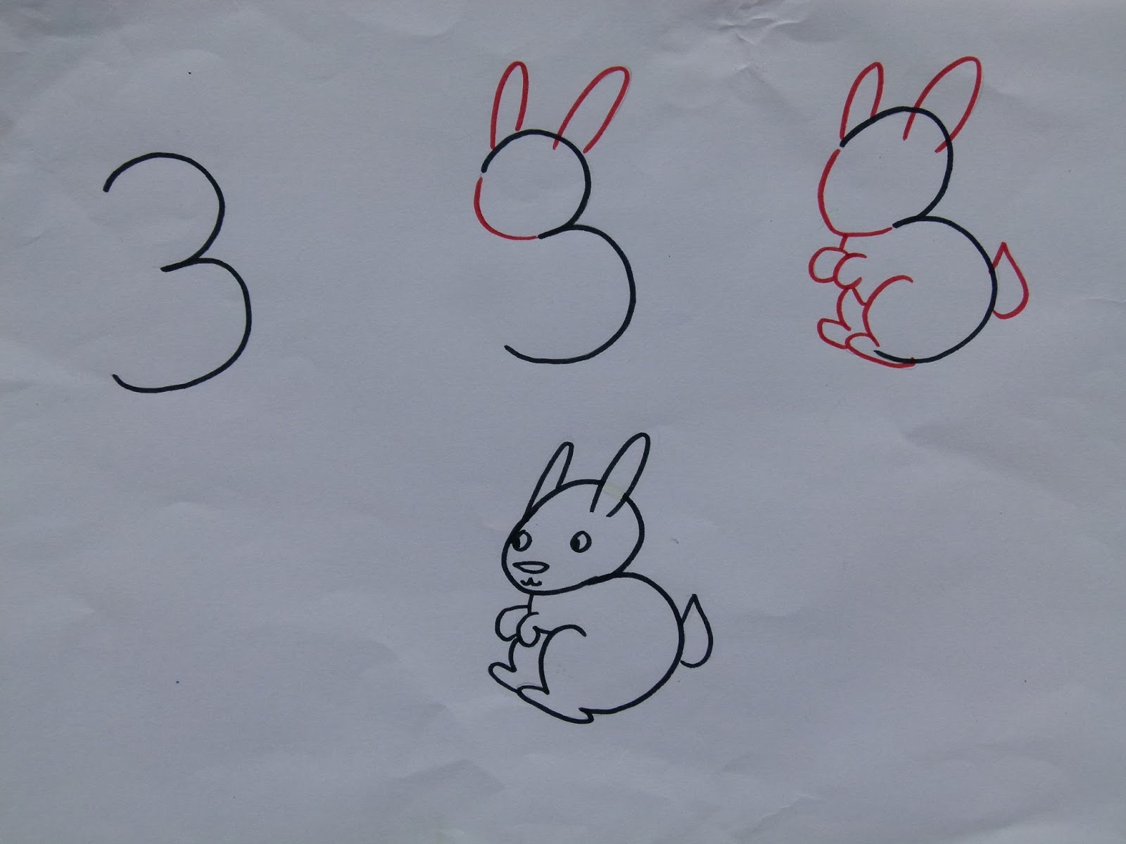 Le Petit Artist: Dibujando animales con números