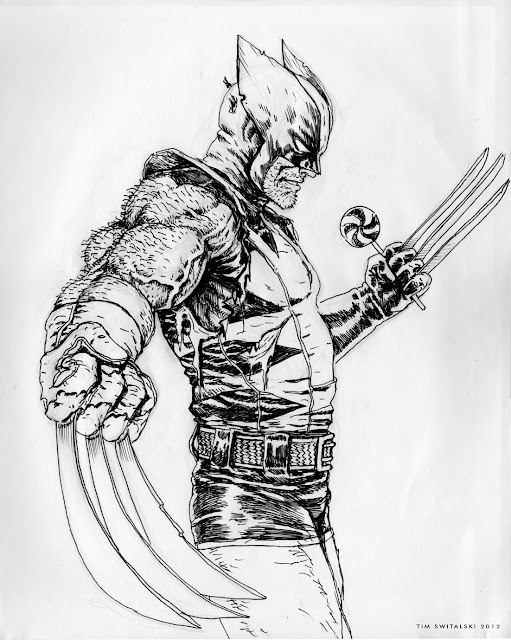 Look at my Doodle: Day 24: Wolverine