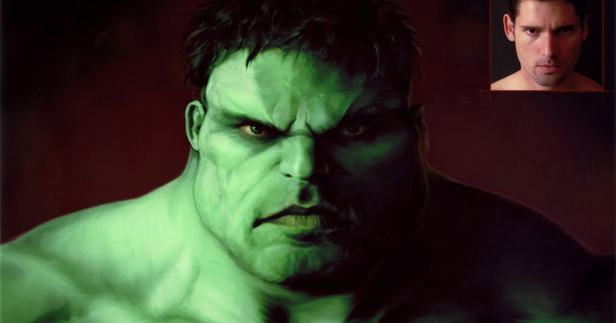 Incredible Hulk Side Face