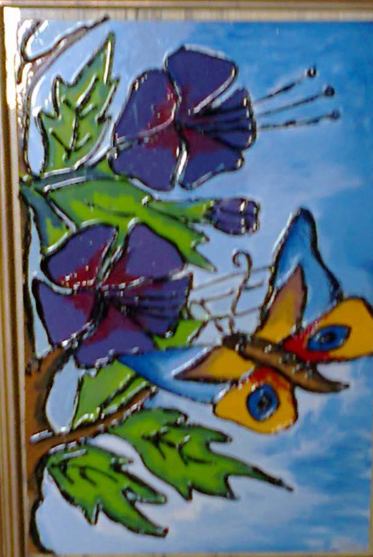 jenis lukisan dengan teknik menempel - Edward Alsop