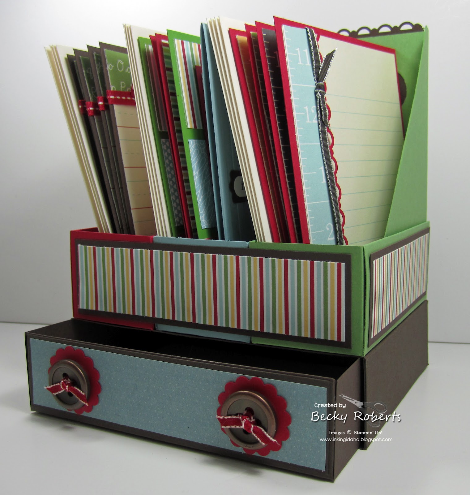 Inking Idaho: Designer Desk Set Goes Back To School