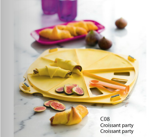 Tupperware Party!: Cornulete cu croissant party de la Tupperware