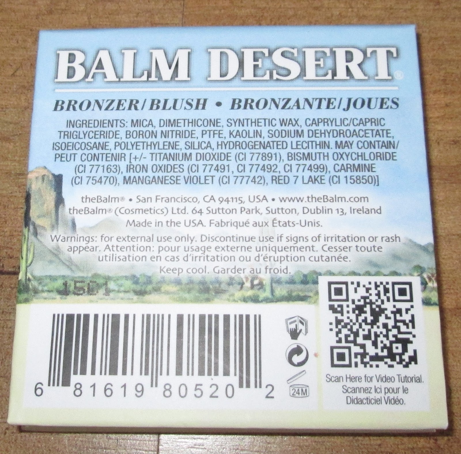 [Review] The Balm Balm Desert Bronzer