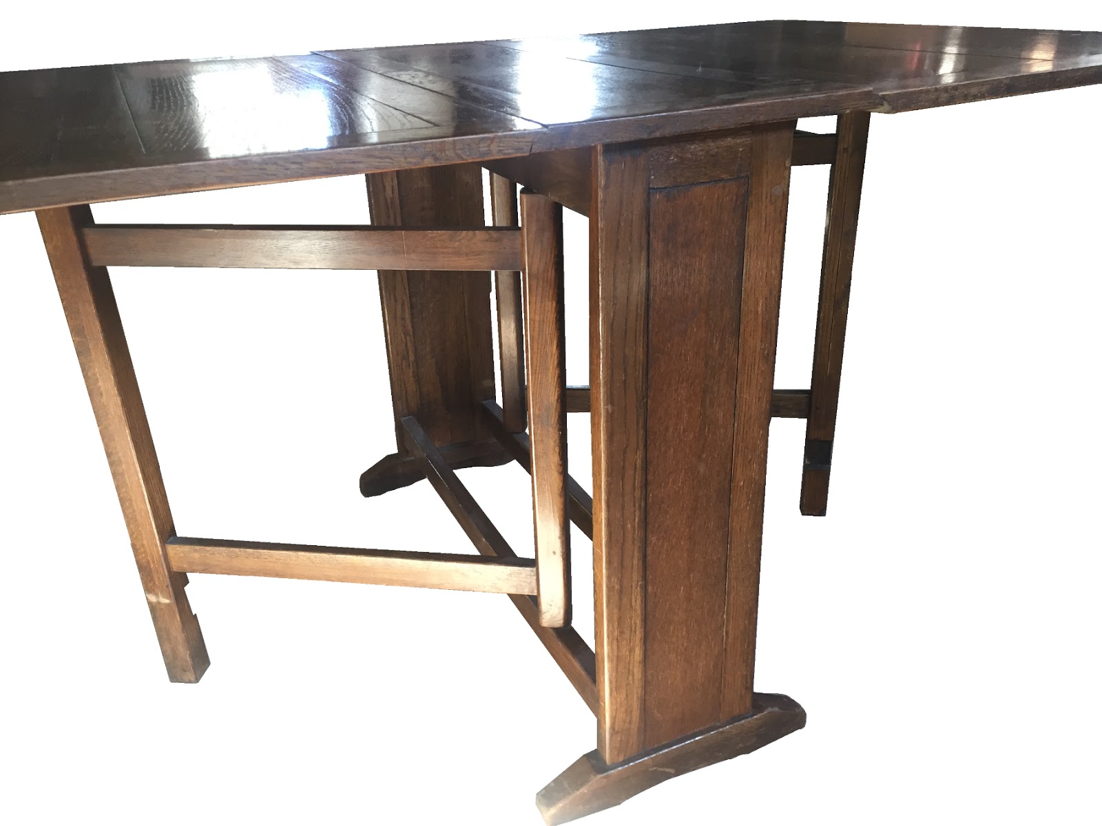 Finale Furniture Restoration Services, LLC: Antique Oak Folding Table