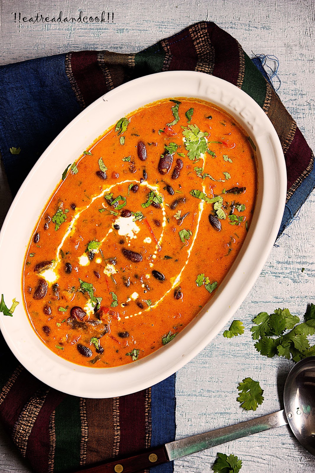 Pure Veg Rich and Creamy Rajma Curry