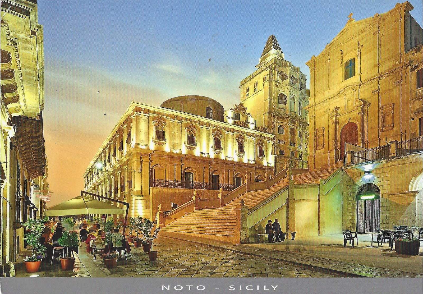 A Journey of Postcards: Noto - Sicily | Italy
