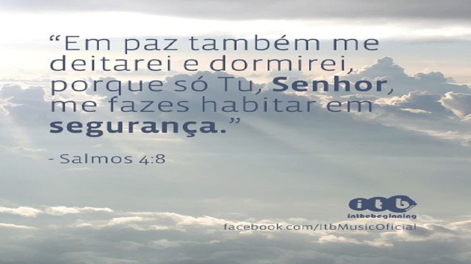 Bíblia Na Mente.: Salmos 4:8
