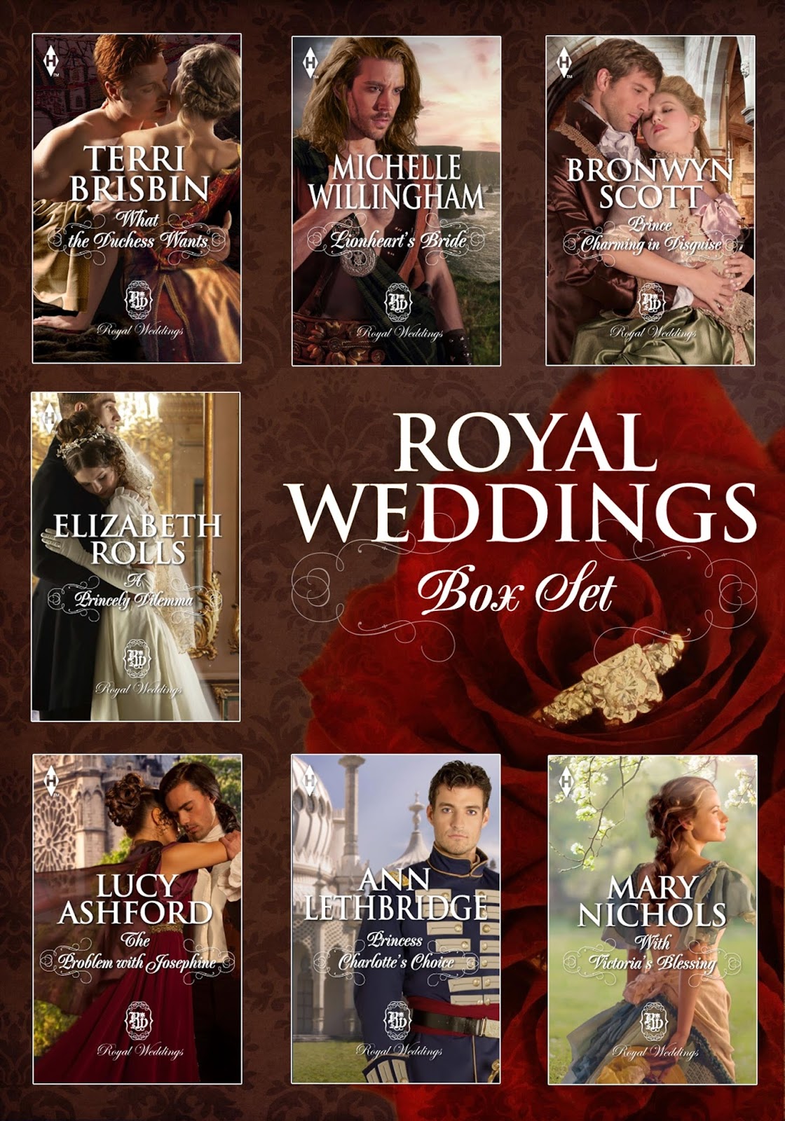Royal Weddings has luscious new covers!