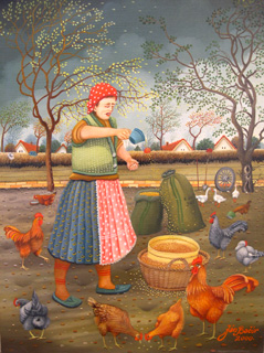 Jan Bačur | Serbian Naive Art info