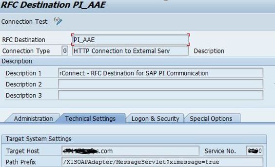SAP ABAP Central: Setup ESR connection between ABAP system and AEX (ERP to PO / SPROXY)