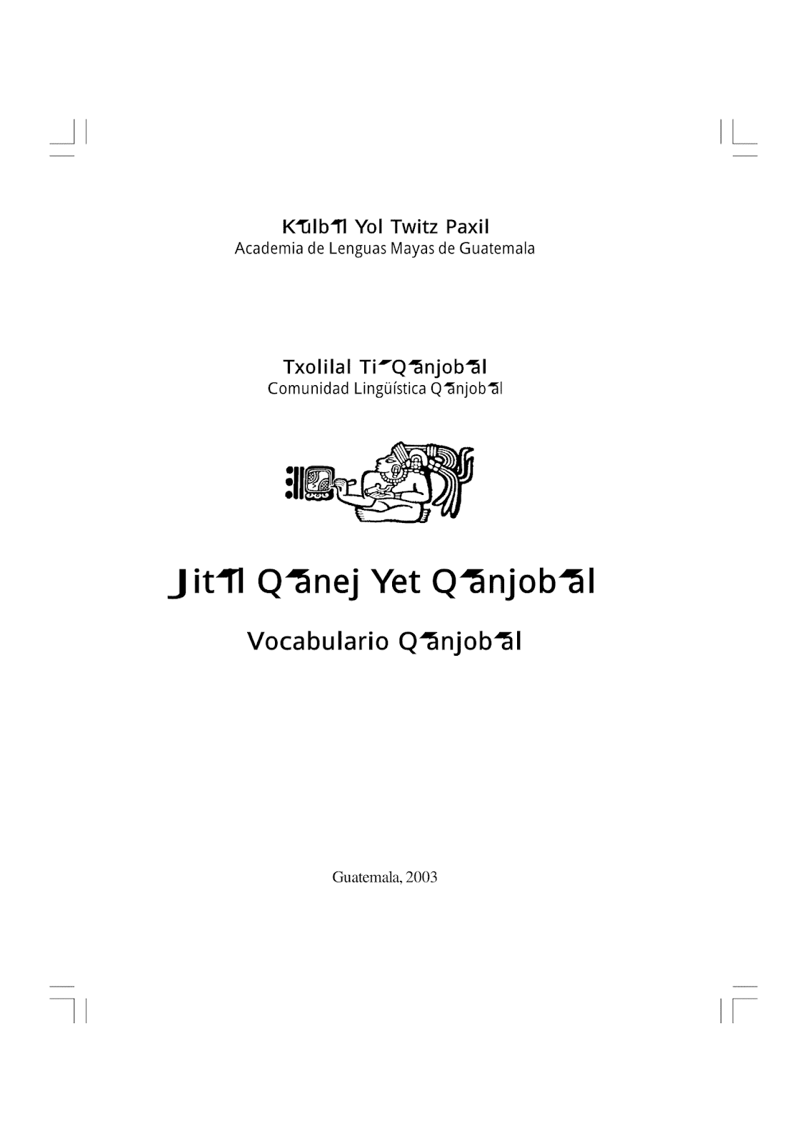 Diccionario Q'anjob'al