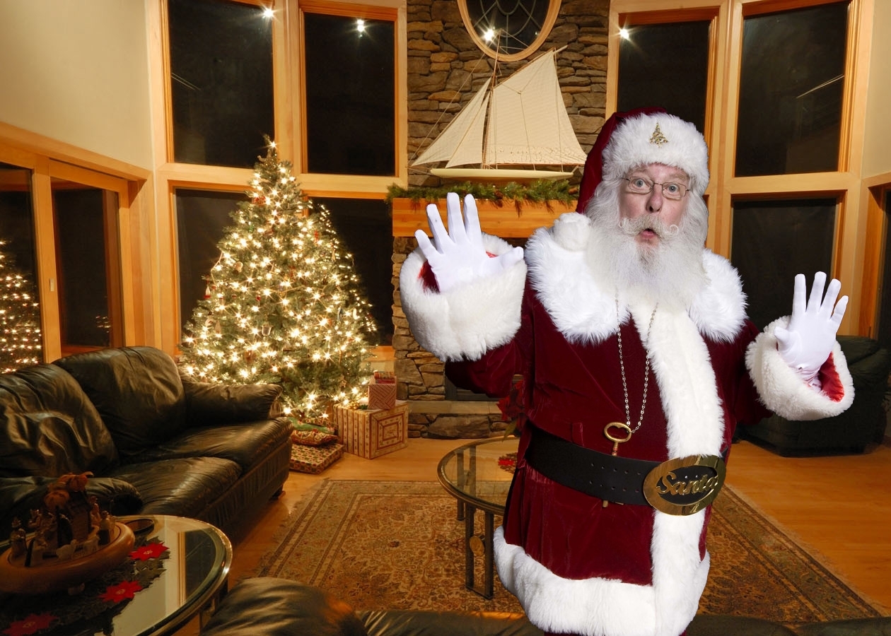 deanna time: I CAUGHT SANTA