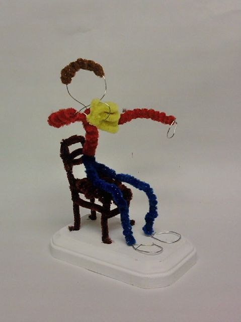Room 101 Art: Wire Sculpture Athletes, ages 7 - 11