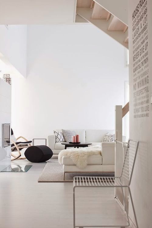 Casa de ideias e decoração: Dez salas clean pra inspirar