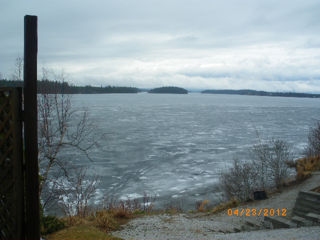 Breakup on Cluculz Lake, BC - Joylene Nowell Butler