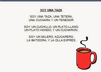 CANTORES INFANTILES: SOY UNA TAZA