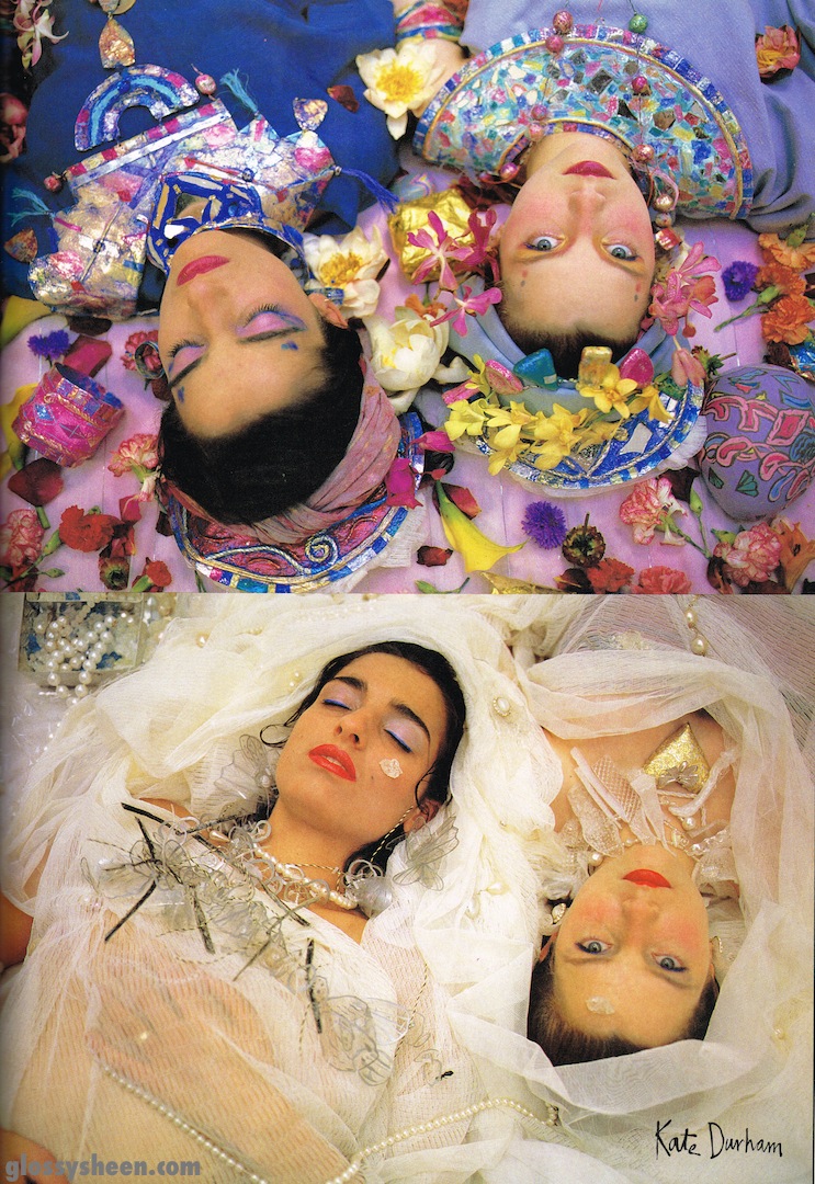 Glossy Sheen: Kate Durham Accessories - The Great Aussie Fashion 1984-1985