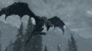 Skyrim alduins wall wallpaper menu - Trosto