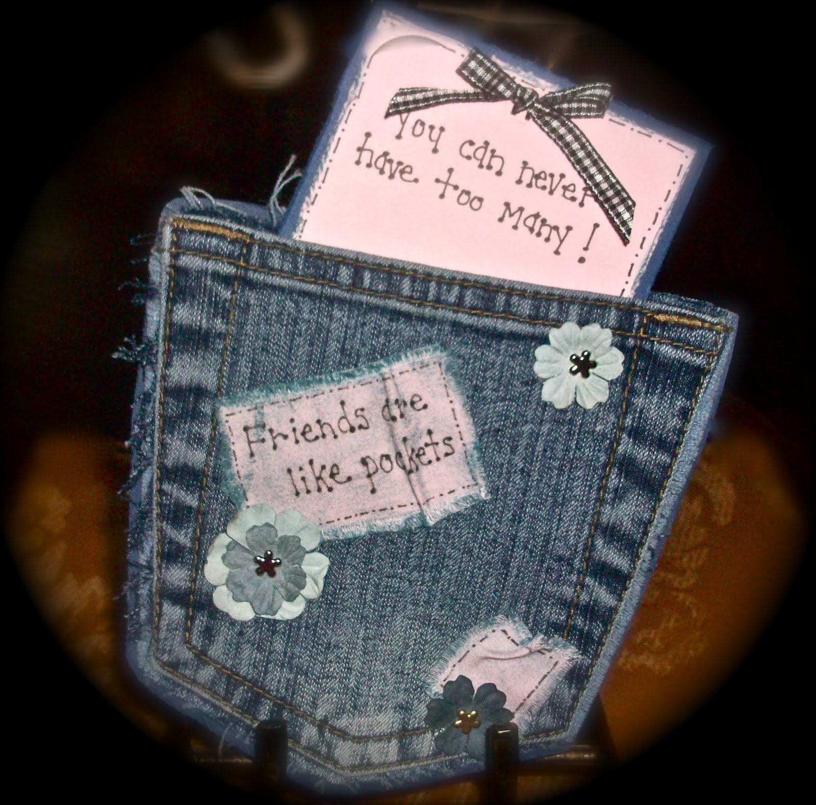 betty-do's designs: Friends are like pockets...