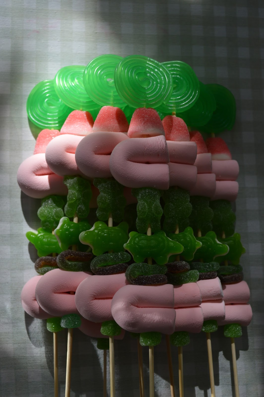 Beautiful Candy kabobs!!