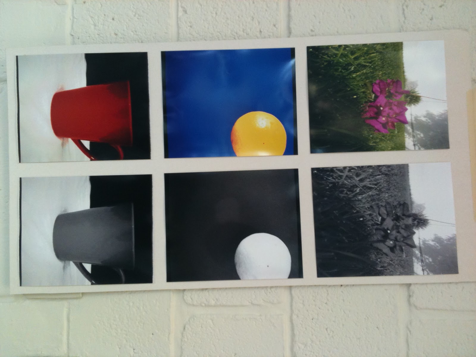 Fundamentos del Diseño: Efecto de Contraste: En la primer fotografia el ...