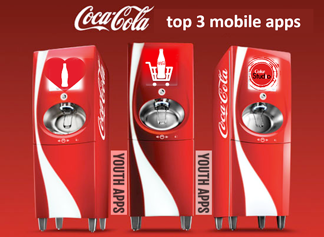 Top 3 Coca-Cola mobile apps - Open a Coke, Open happiness - Youth Apps