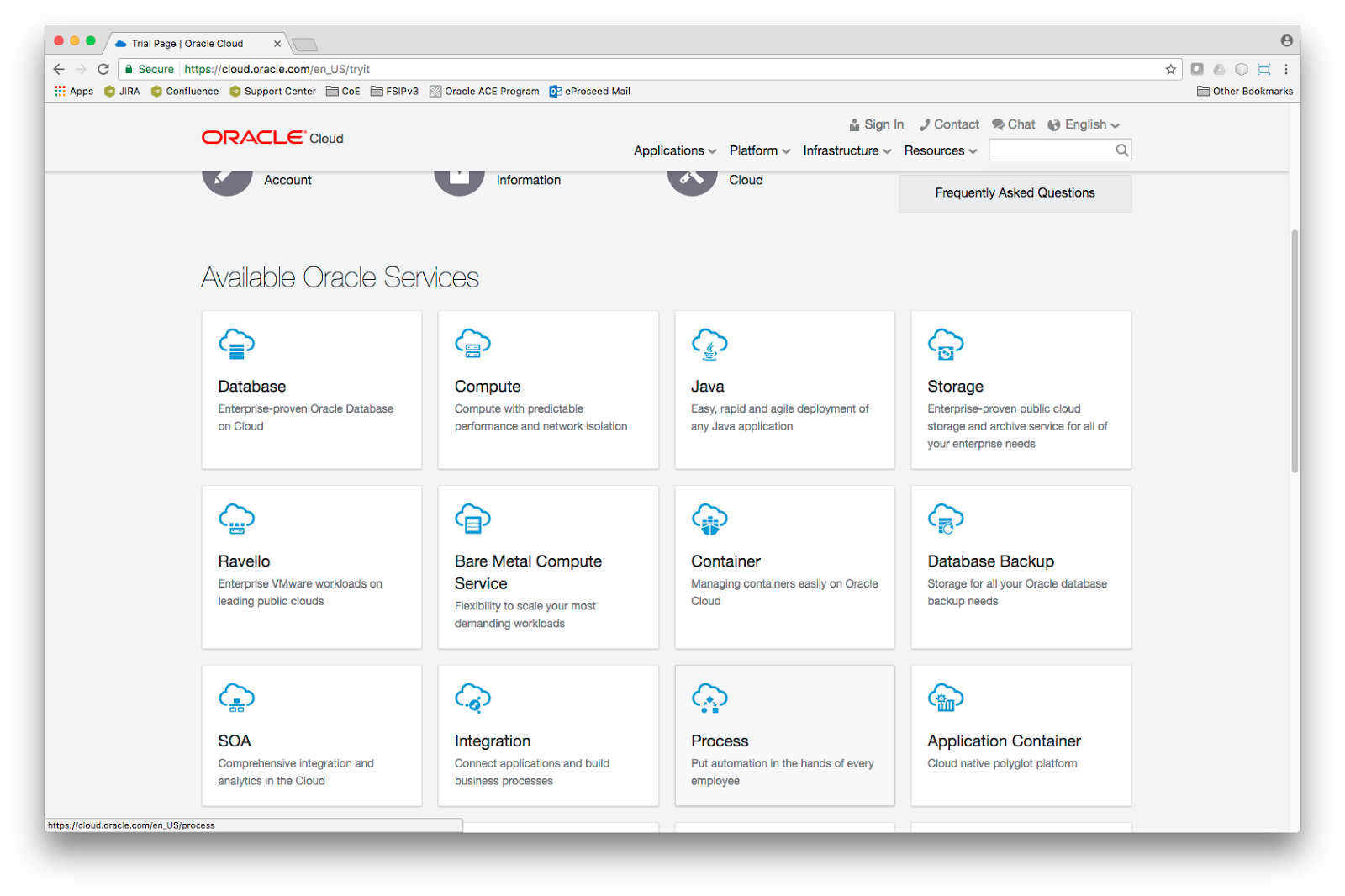 Antonis Antoniou's Blog: Trial Subscription to Oracle Process Cloud Service