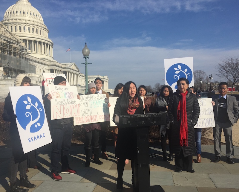 Views From The Edge: AAPI advocates protest deportation of Southeast Asians