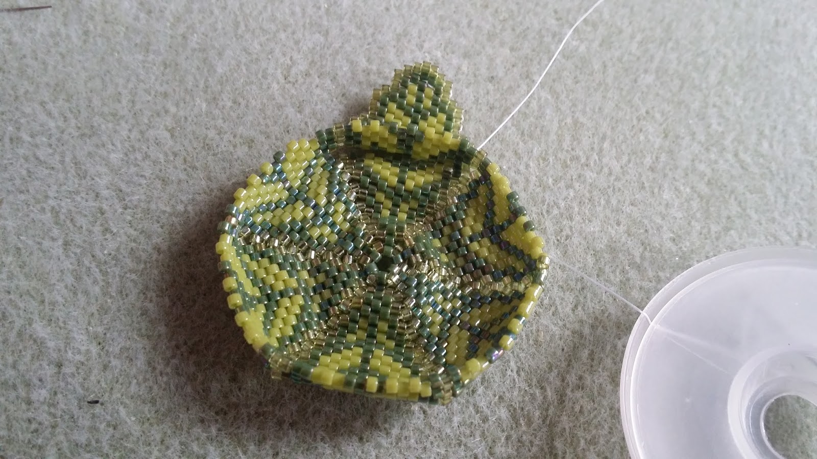 Caring Stitcher: Another beading class!