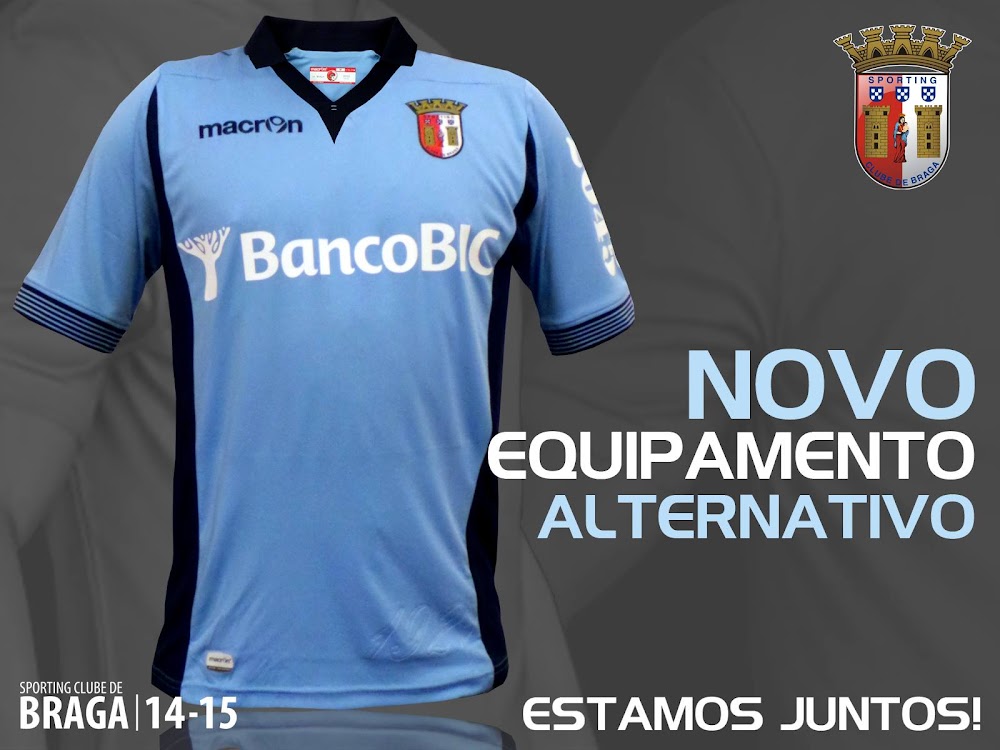 Braga 14-15 Home and Away Kits Released - Footy Headlines
