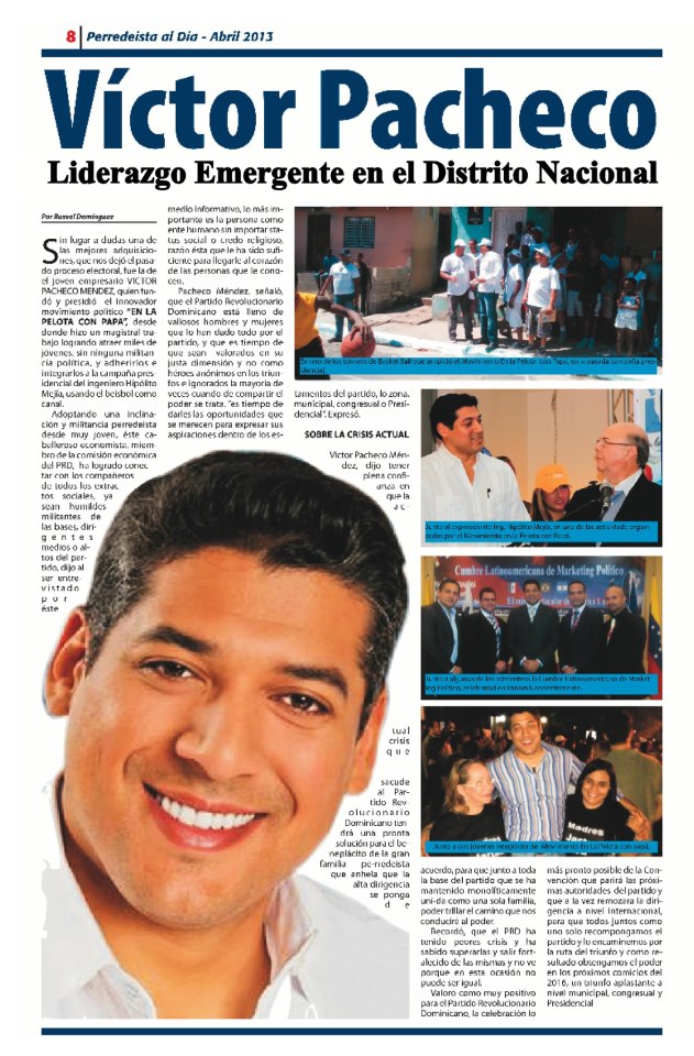 VICTOR PACHECO: abril 2013