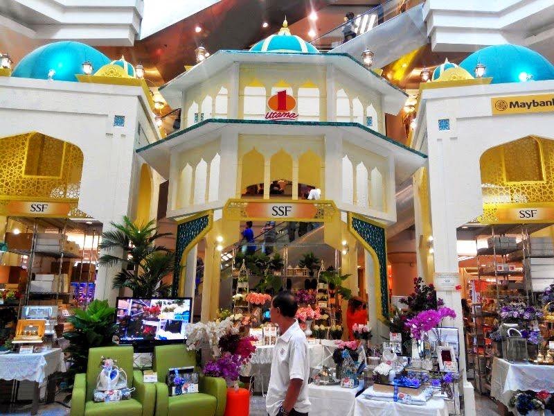 10 Deco Sempena Raya Aidilfitri 2014 di Shopping Mall Utama Malaysia..!!!