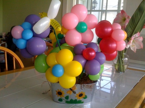 Dekorasi Balon Bunga dengan Tangkai - I Galeri Balon - Jasa Dekorasi ...