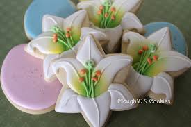Decorated Daffodil Cookies
