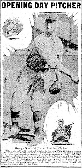 1924 Seattle Indians: Week Two Review: Seattle v. Salt Lake City