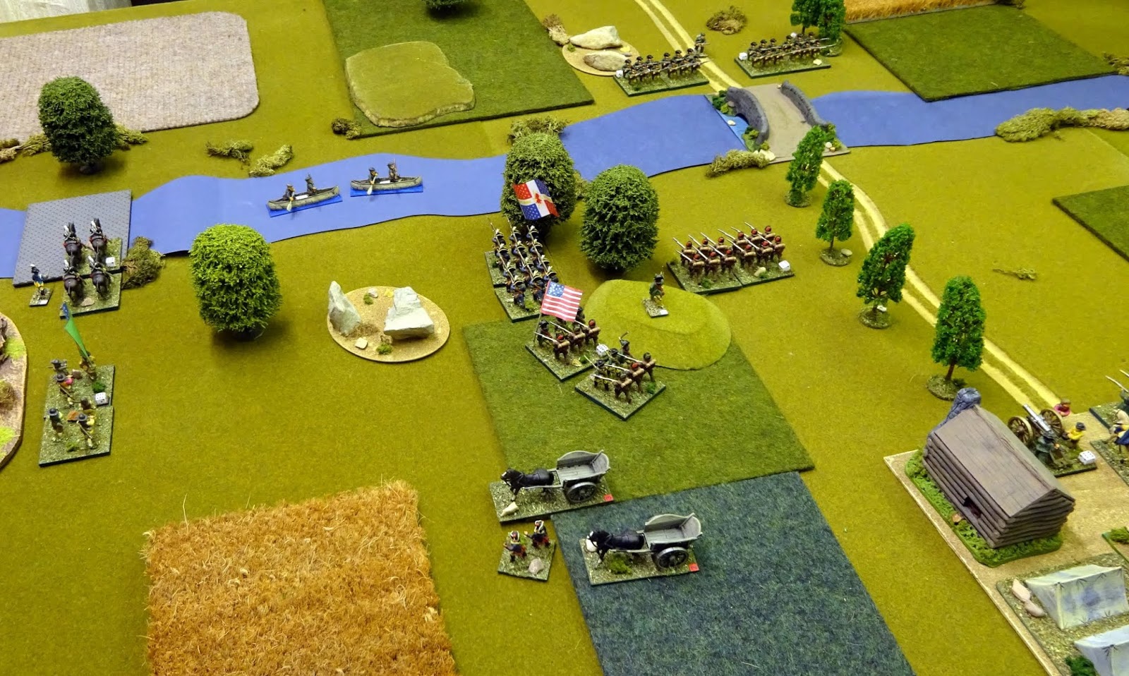 "One Hour Wargames" - Scenario 18 - "Counter Attack" - Game