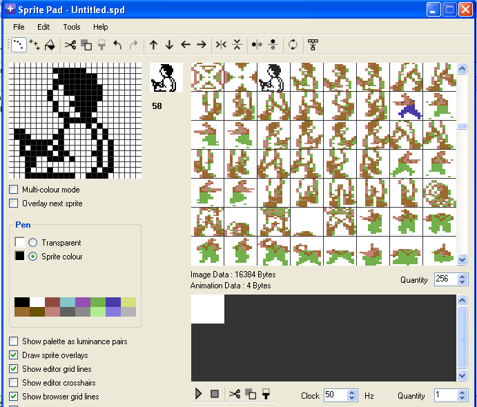 Una de sprites [Otro blog sobre el C64] | Commodore manía