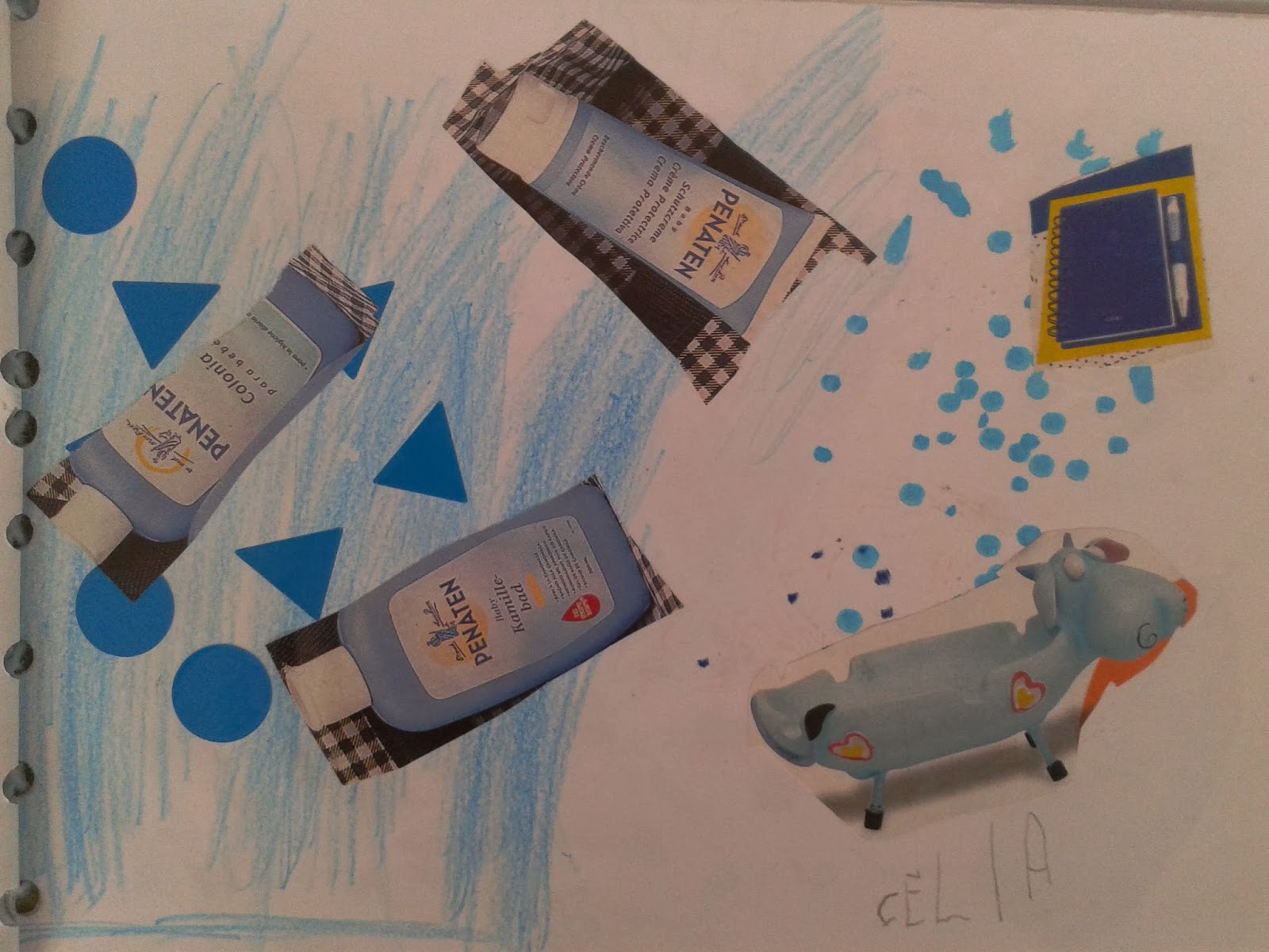 Mi blog de infantil 3 4 5: Libro del color azul