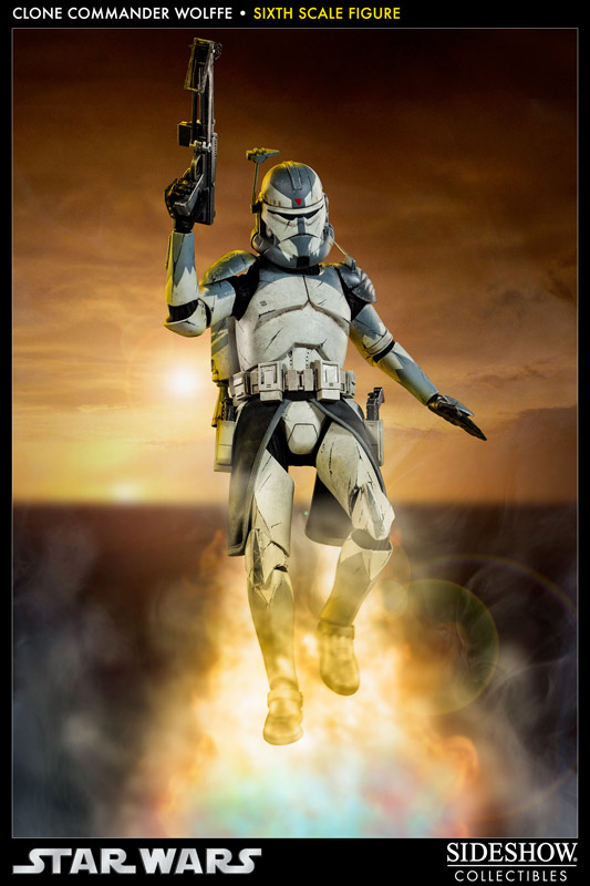 Acero y Magia: Figura CC-3636 Comandante Wolffe Star Wars