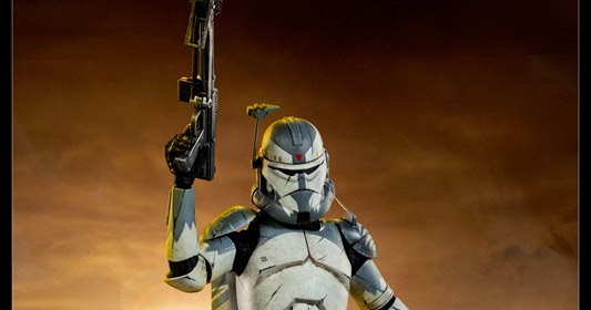 Acero y Magia: Figura CC-3636 Comandante Wolffe Star Wars