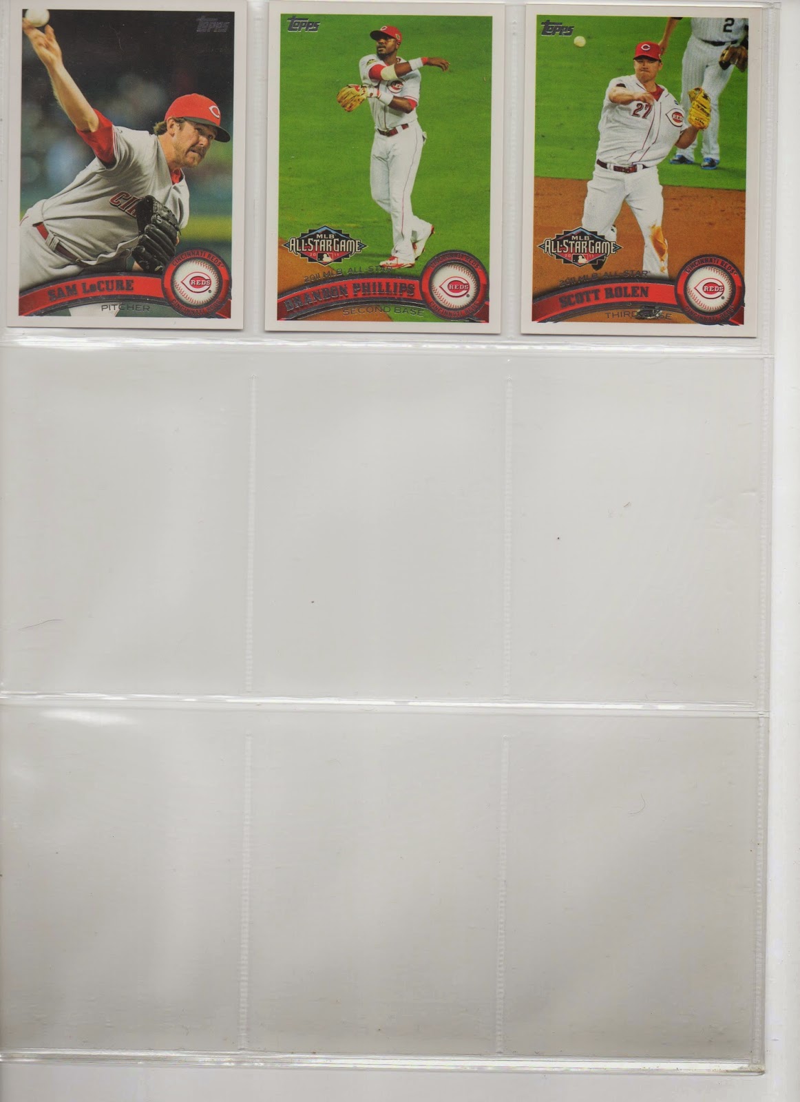 Cincinnati Reds Baseball Card Collector: 2011 Topps Cincinnati Reds ...