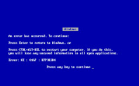 Mengatasi Blue Screen | KurvaRems