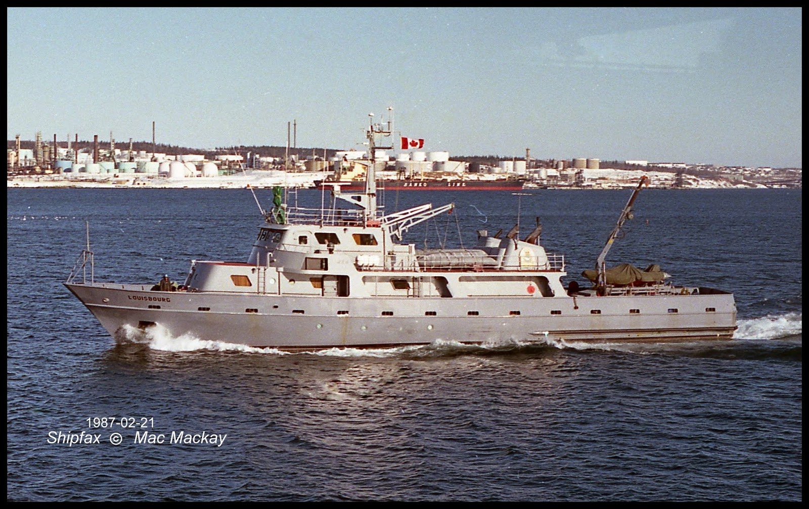 Shipfax: LeeWay Odyssey at work